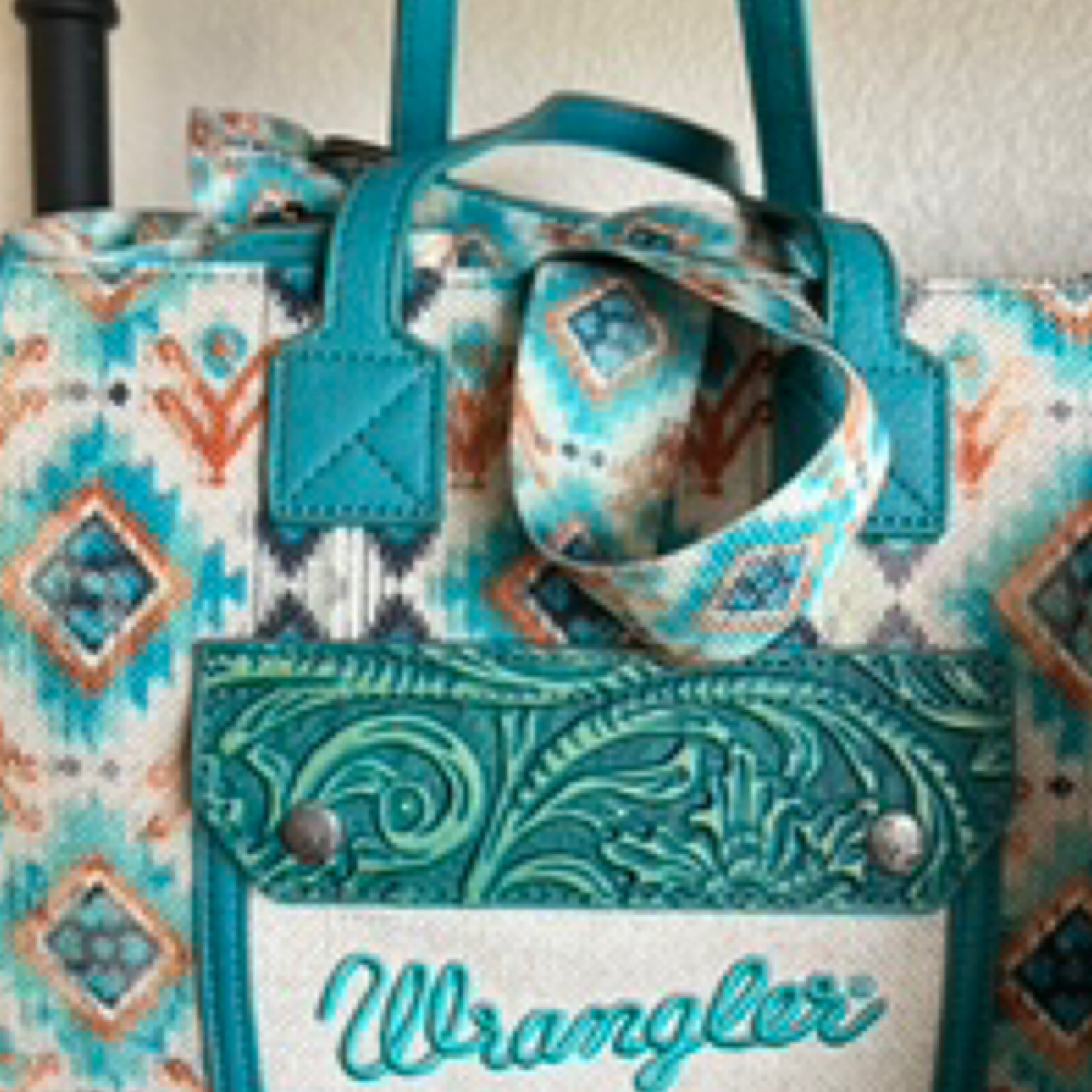 Wrangler Turquoise Tote (Conceal Carry) | Cowgirl Boutique